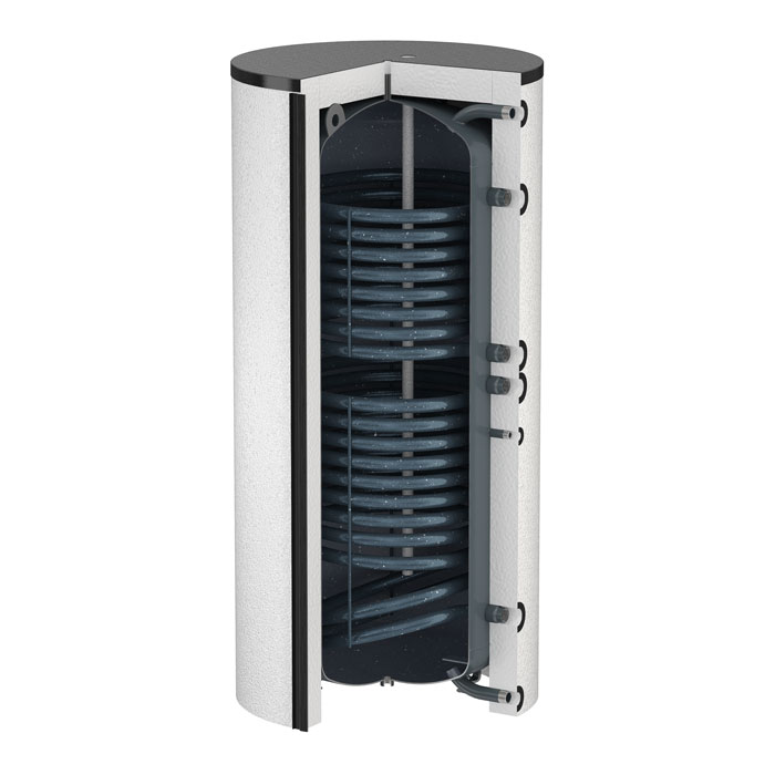 Ηλιακός θερμαντήρας Flamco Duo Solar 200lit | --FLAMCO Duo Solar | QAT ...